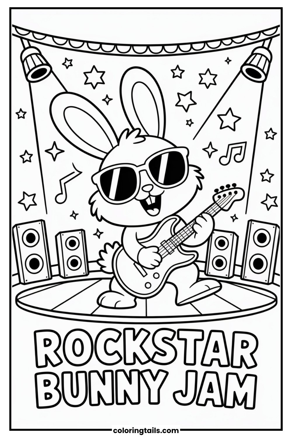 65 Bunny Colouring Pages (Free PDF Printables) All Ages 2025 – Coloring ...