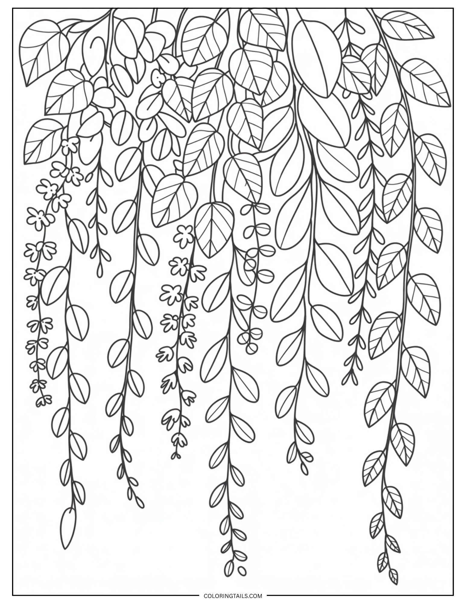 Leaf Coloring Pages (55 Free PDF) Printables – Coloring Tails